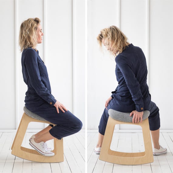 Office Chair Desk Chair Desk Stool Saddle Stool Saddle Chair Ergonomic Chair Office Stool Modern Wood Chair Ergonomic Stool Muista Etsy Canada