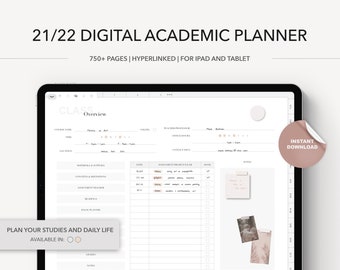 Student Planner Digital | Etsy
