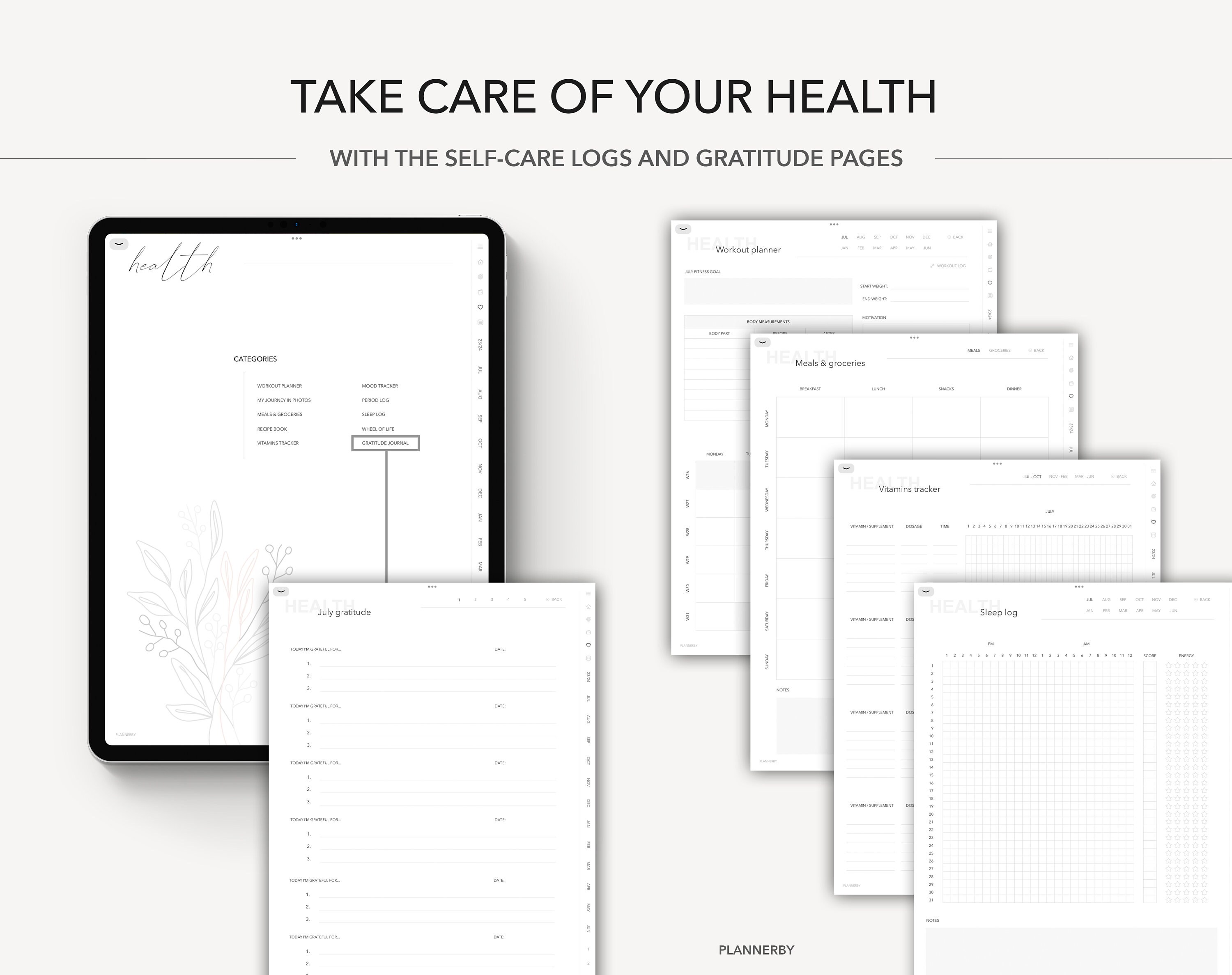 2023 2024 Mid-year Digital Planner, Dated Digital Planner, Goodnotes ...