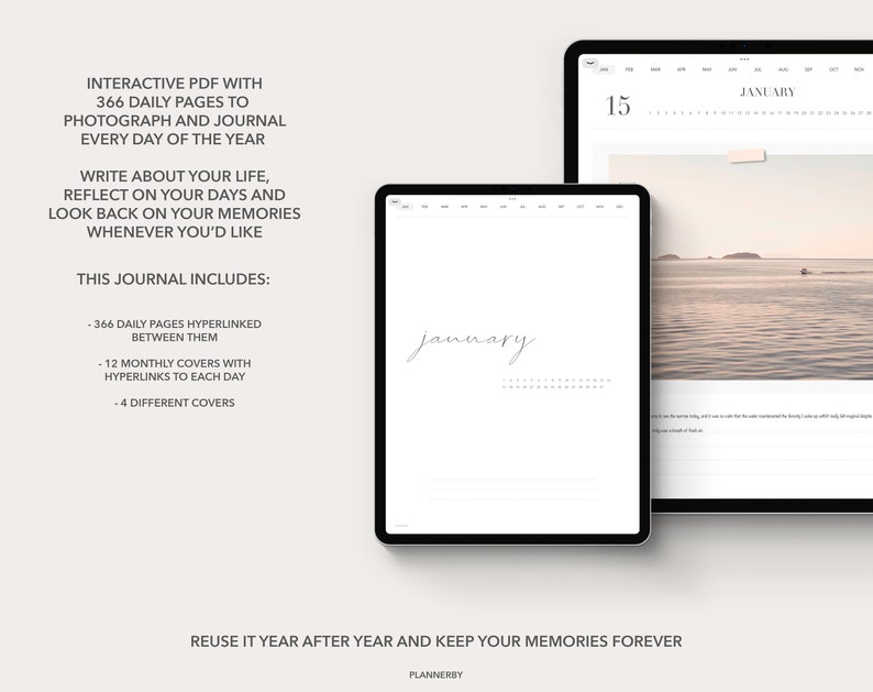 One Memory A Day Journal Digital Photo Journal Digital Photo - Etsy