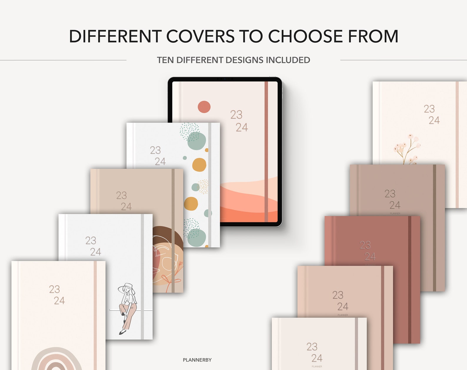 2023 2024 Mid-year Digital Planner, Dated Digital Planner, Goodnotes ...