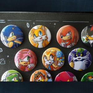 BADGE - Sonic - Etsy
