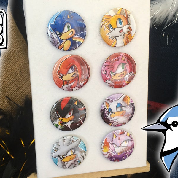 Sonic Shadow Badge - Etsy