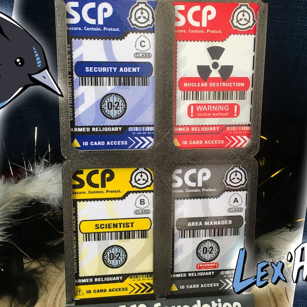 Scp Keycard - Etsy