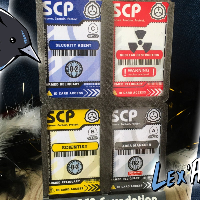 Scp Keycard - Etsy