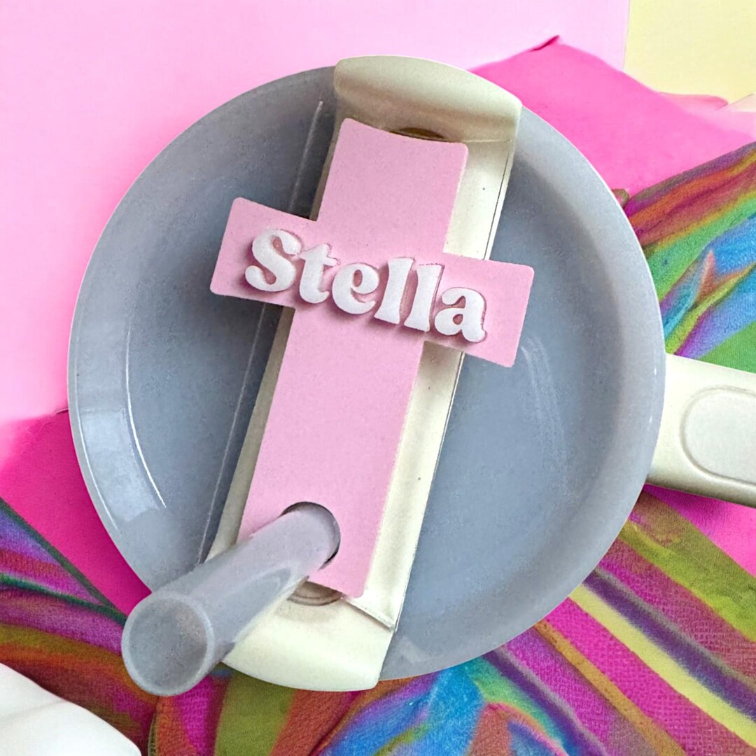 Personalized Stanley Cup Topper: Easter Edition With Custom Cross ...