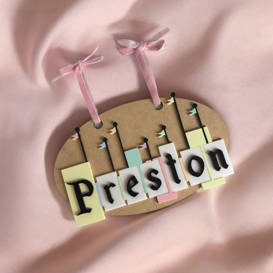 Disneyland Stroller Sign, Custom Stroller Tag, Personalized Stroller ...