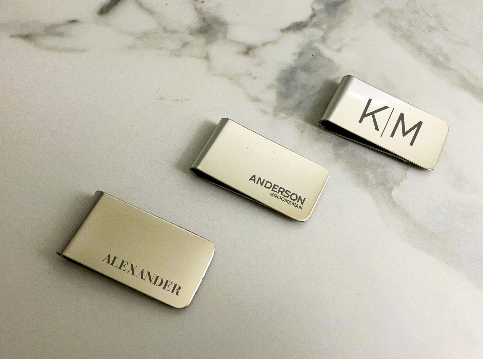 Personalized Money Clip Metal Money Clip Groomsmen Gifts - Etsy