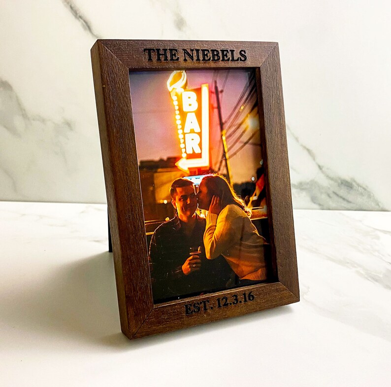 Custom Picture Frame Custom Engraved Frame Customized - Etsy