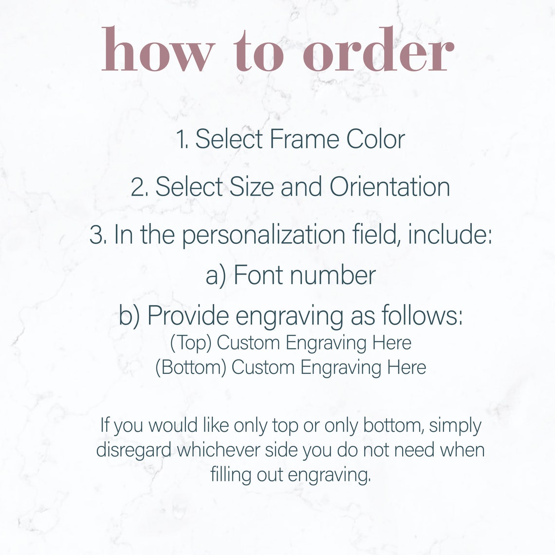 Custom Triple Picture Frame Custom Engraved Frame - Etsy