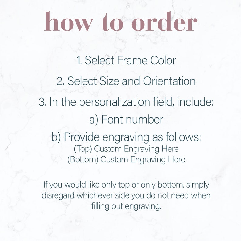 Custom Triple Picture Frame Custom Engraved Frame - Etsy