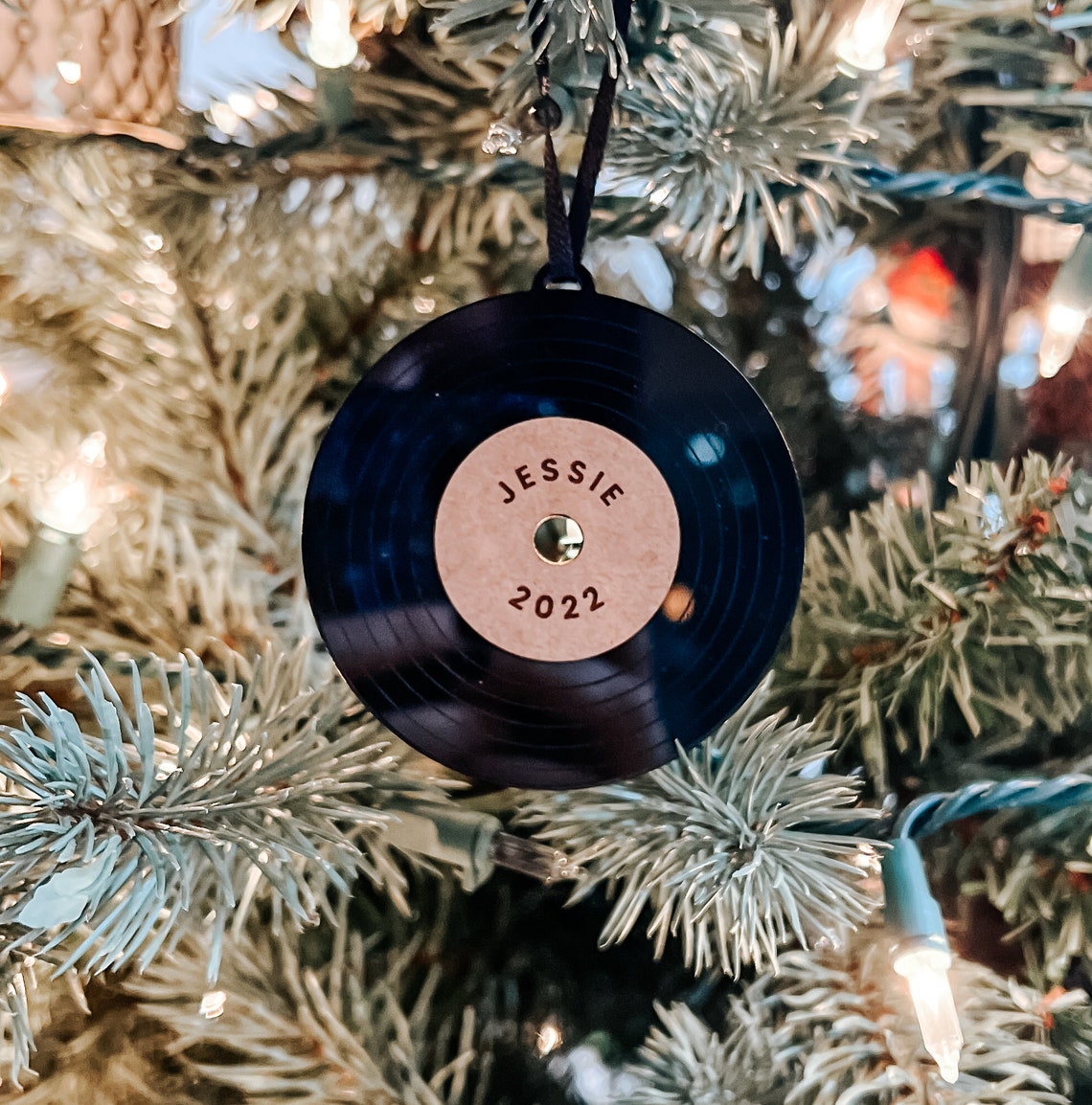Customized Record Ornament Custom Christmas Ornament - Etsy