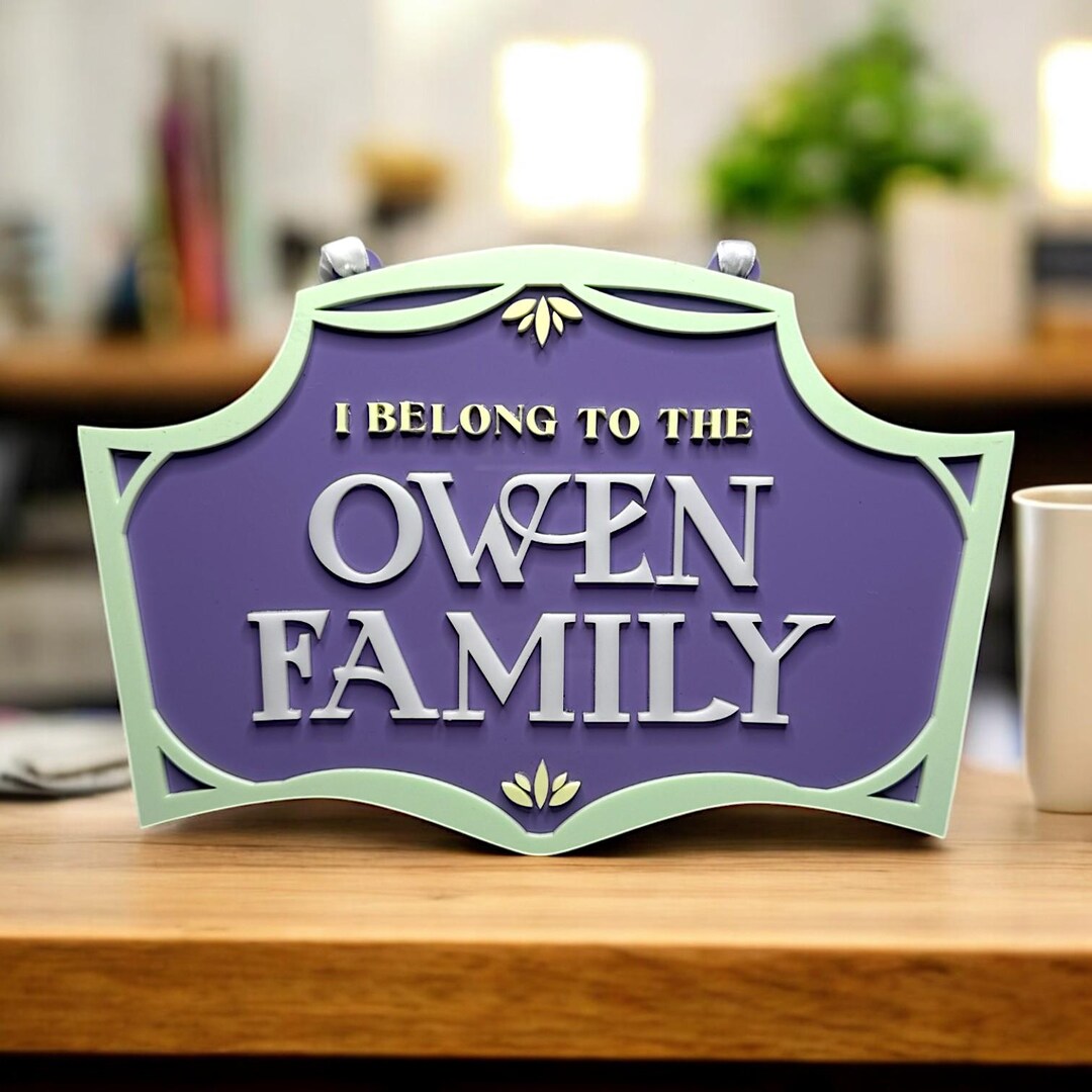 Princess and the Frog Stroller Sign, Custom Stroller Tag, Personalized ...