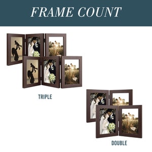 Custom Triple Picture Frame | Custom Engraved Frame | Customized ...