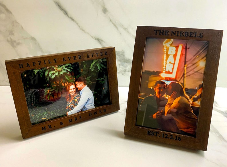 Custom Picture Frame Custom Engraved Frame Customized - Etsy