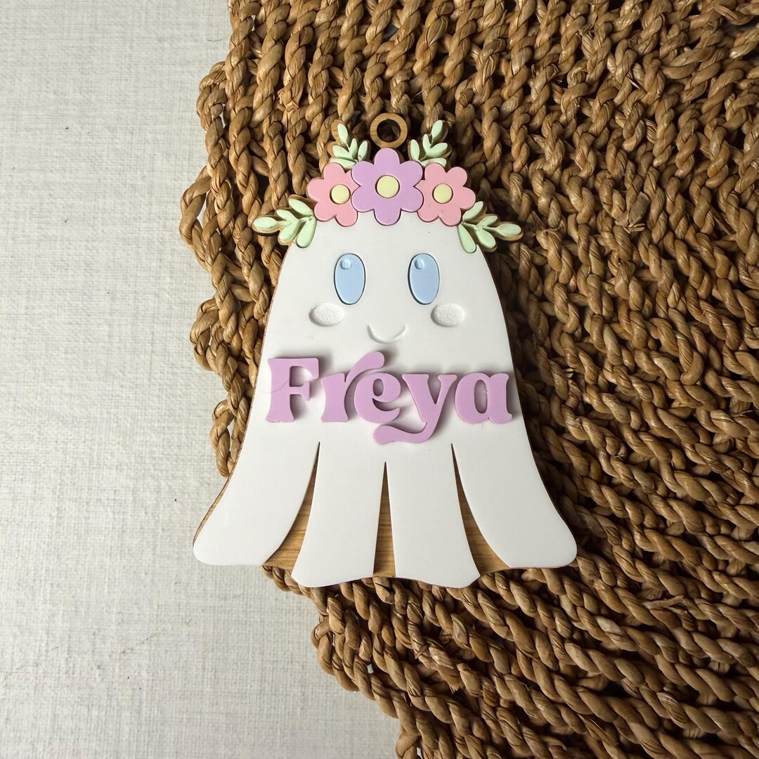 Spooky Cute Ghost Tag - Perfect for Halloween Fun! - Etsy