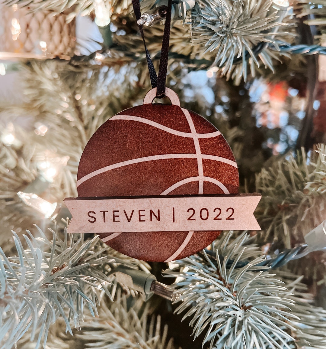 Customized Basketball Ornament | Custom Christmas Ornament | Custom ...