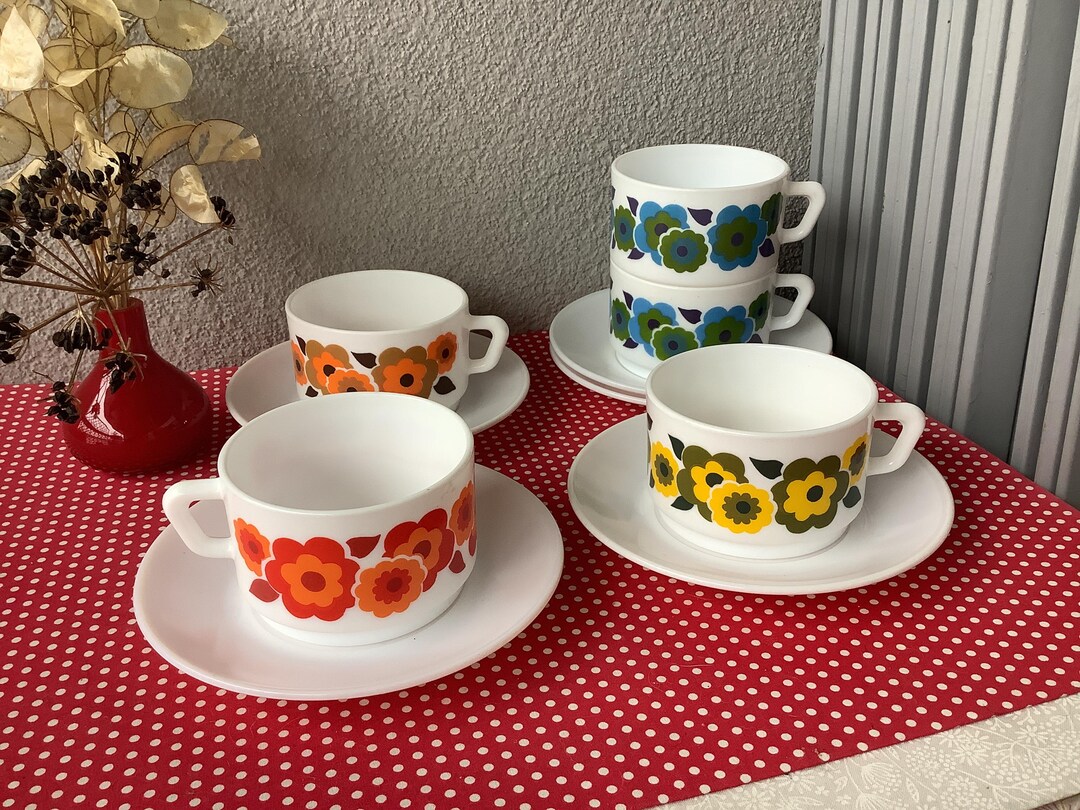 Arcopal Lotus Cup - Large Tea Model - Etsy