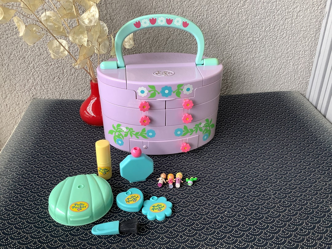 Polly Pocket Beauty Case Play-set 1991 - Makeup Box - Etsy