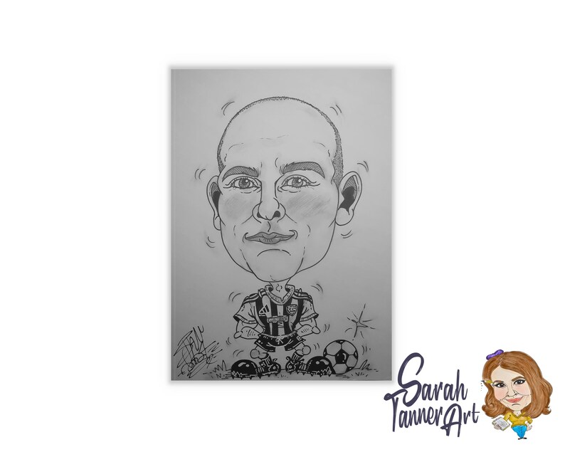 A6 Mini Caricature - Custom Hand-drawn From Your Photos - Etsy