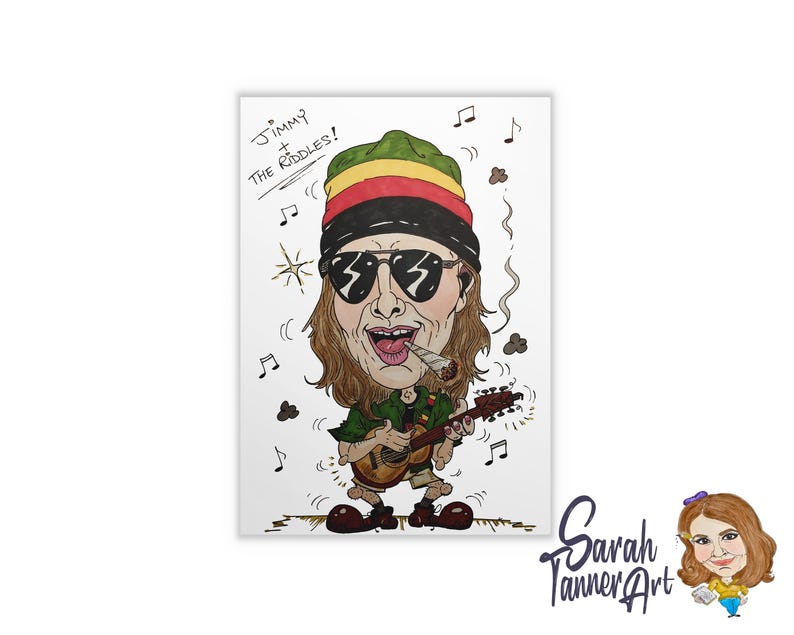 A6 Mini Caricature - Custom Hand-drawn From Your Photos - Etsy