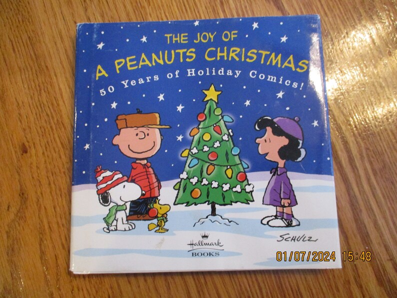 The Joy of A Peanuts Christmas 50 Years of Holiday Comics 7.5 X 7.5 ...