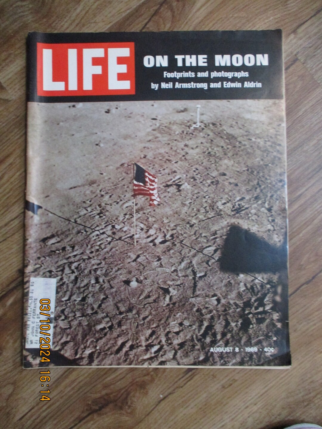 Life Magazine August 8, 1969 Issue-on THE MOON -neil Armstrong and ...