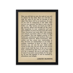 Apache Blessing Print - Apache Blessing Prints - Native American Poems ...