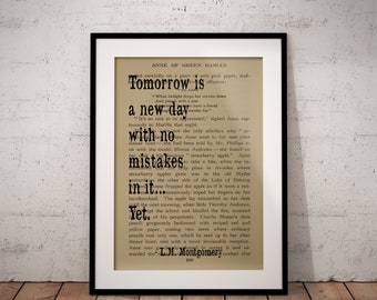 Tomorrow a New Day | Etsy UK