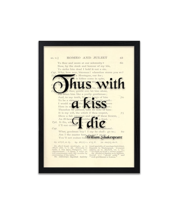 Romeo And Juliet Quotes Romeo And Juliet Shakespeare Quote Posters
