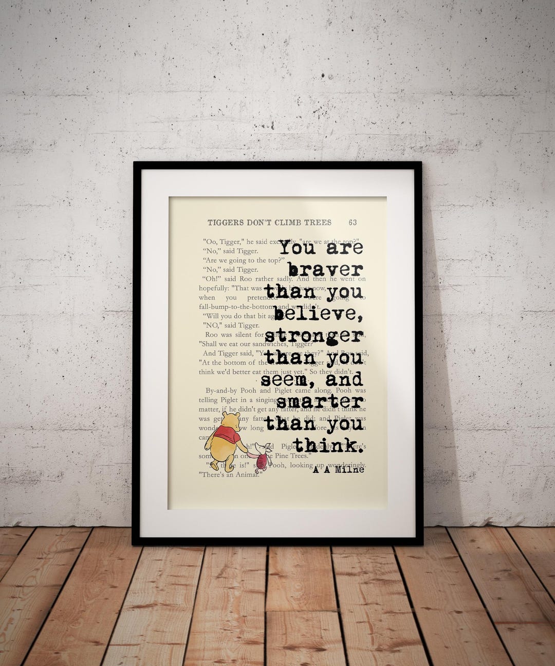 ANY Custom Book Page Literary Art Quote Print - Prints - Custom Book ...