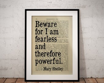 Frankenstein Print | Etsy