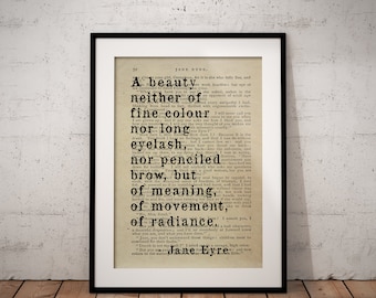 Jane Eyre Quote | Etsy