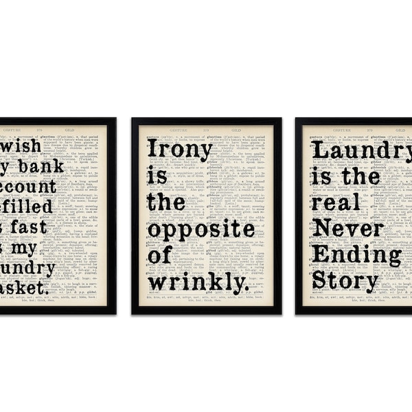 Laundry Quotes - Etsy