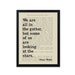 Oscar Wilde Quote Prints - Gutter and Stars Quote Print - Unframed ...