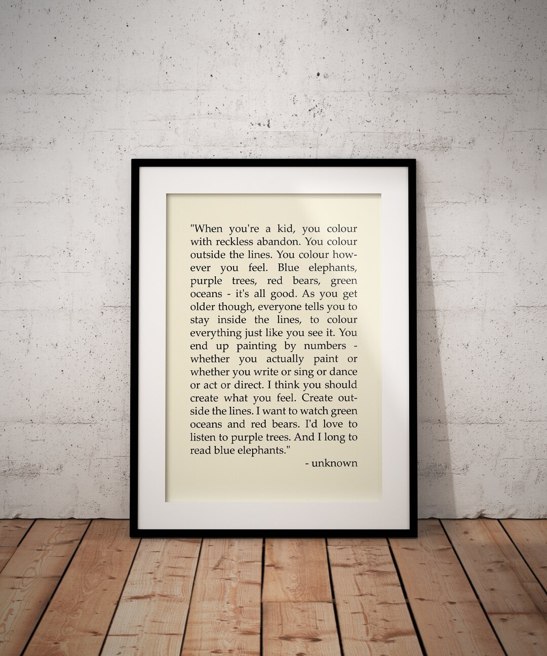 Creativity Quote Prints - Inspiring Quotes Print - Quotes About Being ...