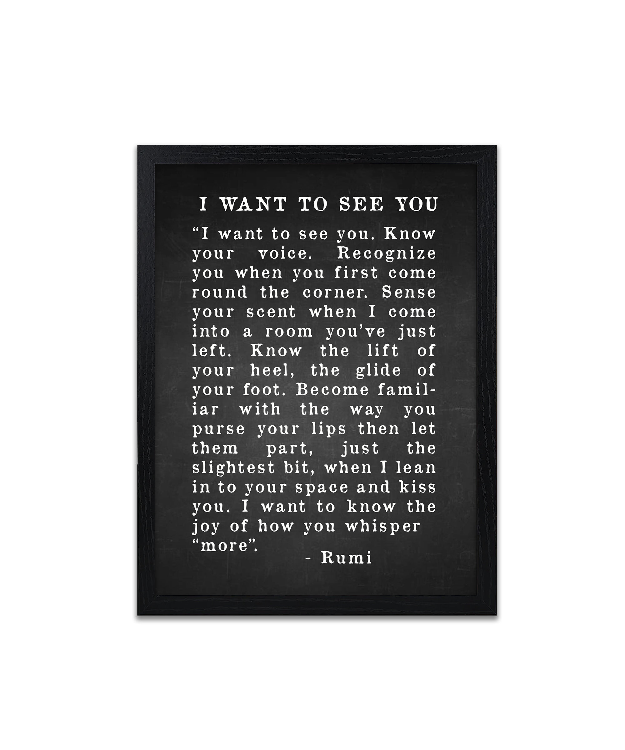 When I See You Poem Print Rumi Poem Poster Love Poems | Etsy Australia