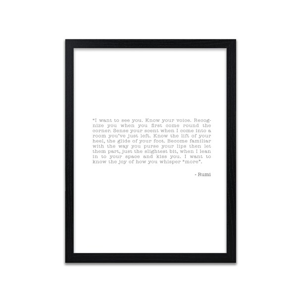 I Want to See You Poem - Etsy