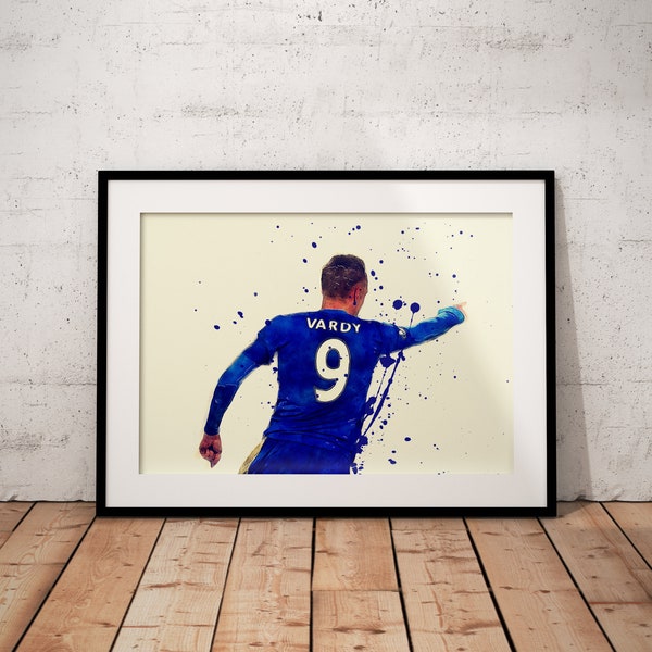 Jamie Vardy Poster - Etsy