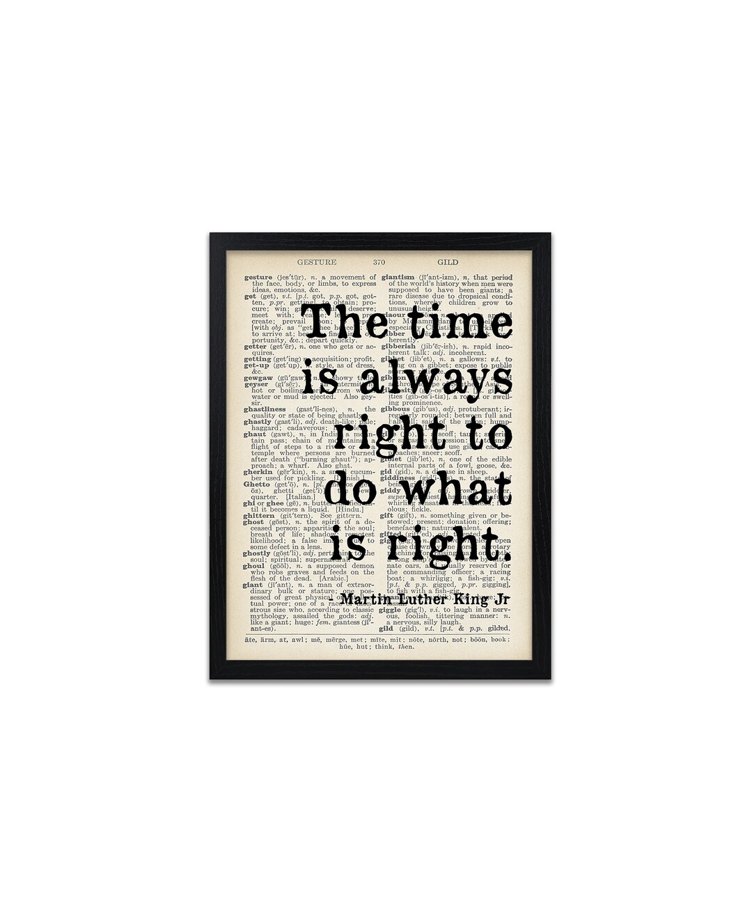 Martin Luther King Jr Do What is Right Quote Print - Etsy