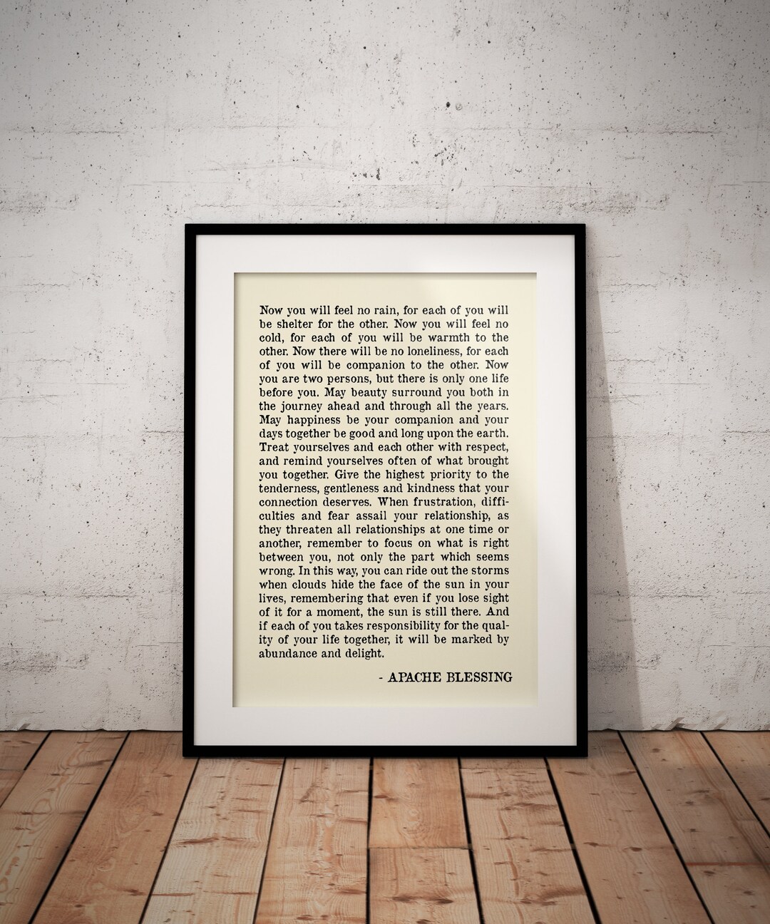Apache Blessing Print - Apache Blessing Prints - Native American Poems ...