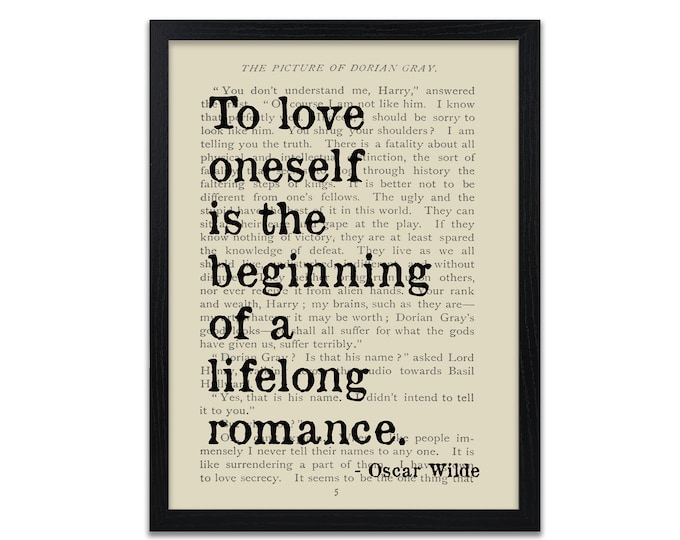 Oscar Wilde Quote Print, Gifts, Poster, Funny Prints, Wall Art ...