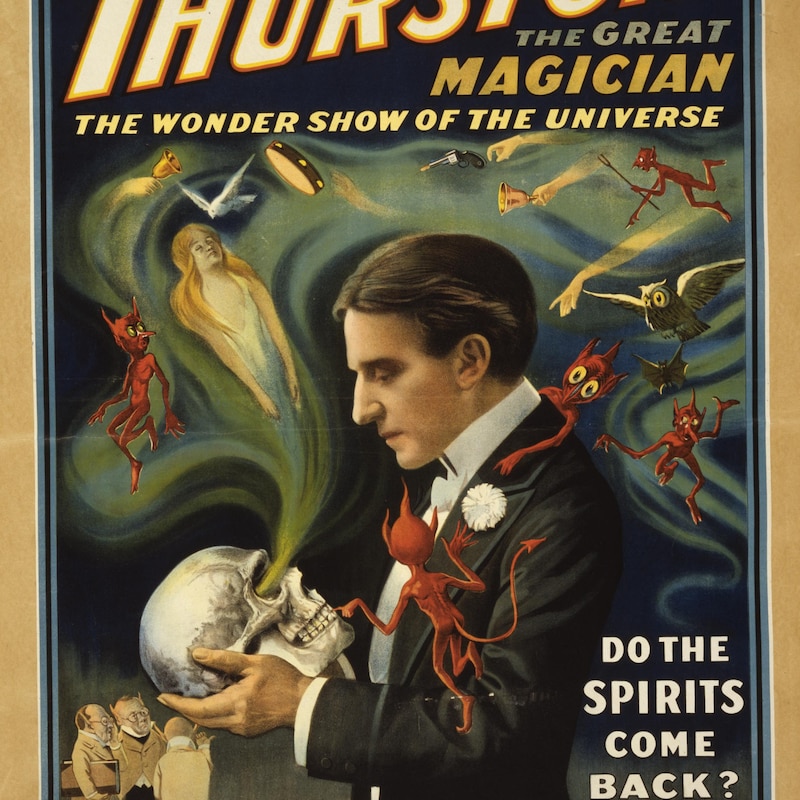 Thurston Magic Poster - Etsy