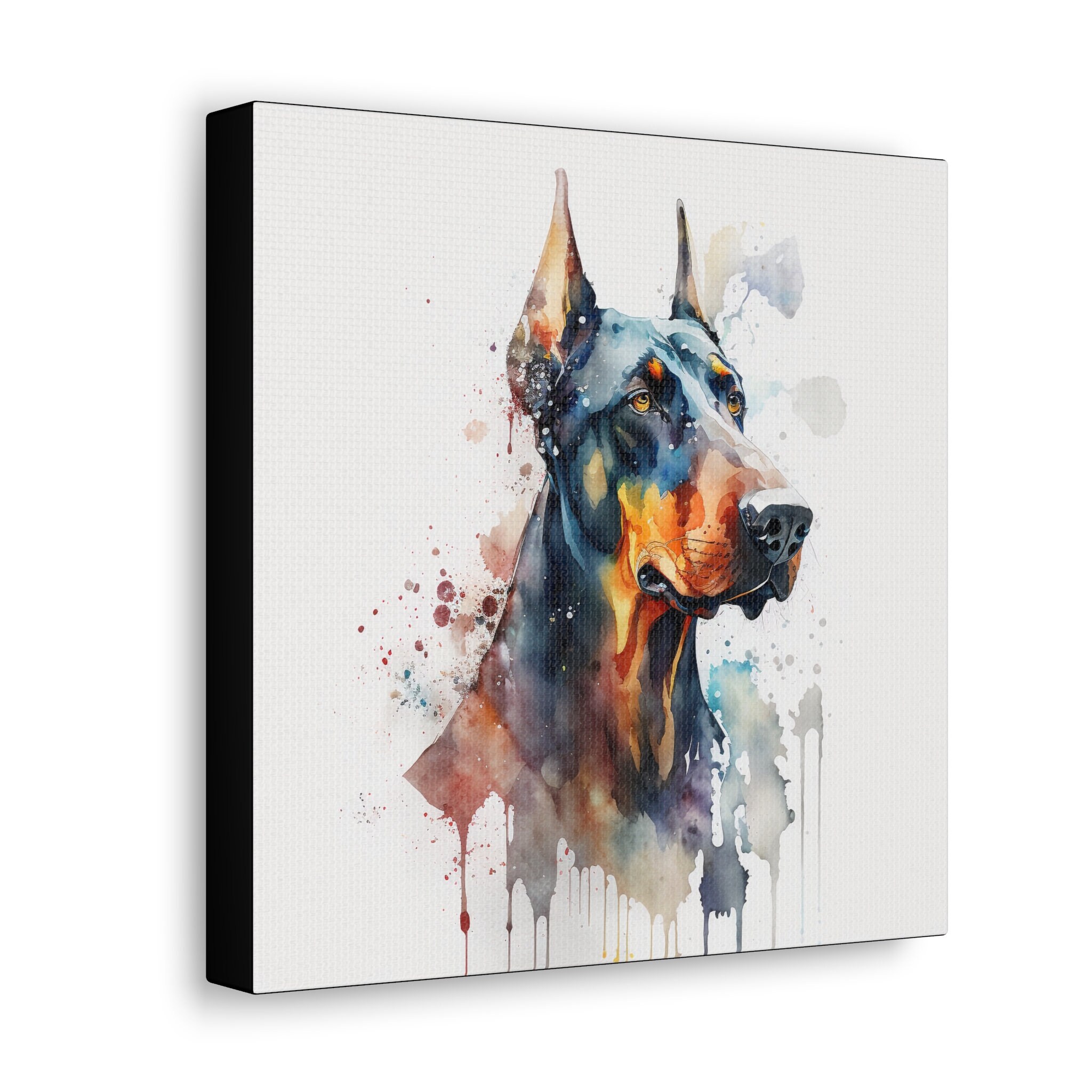 Doberman Pinscher Art Doberman Art Print Dog Art Print - Etsy