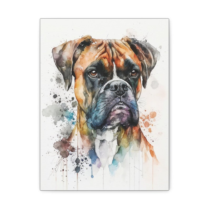 Boxer Art Print, Boxer Lovers Gift, Dog Art - Etsy