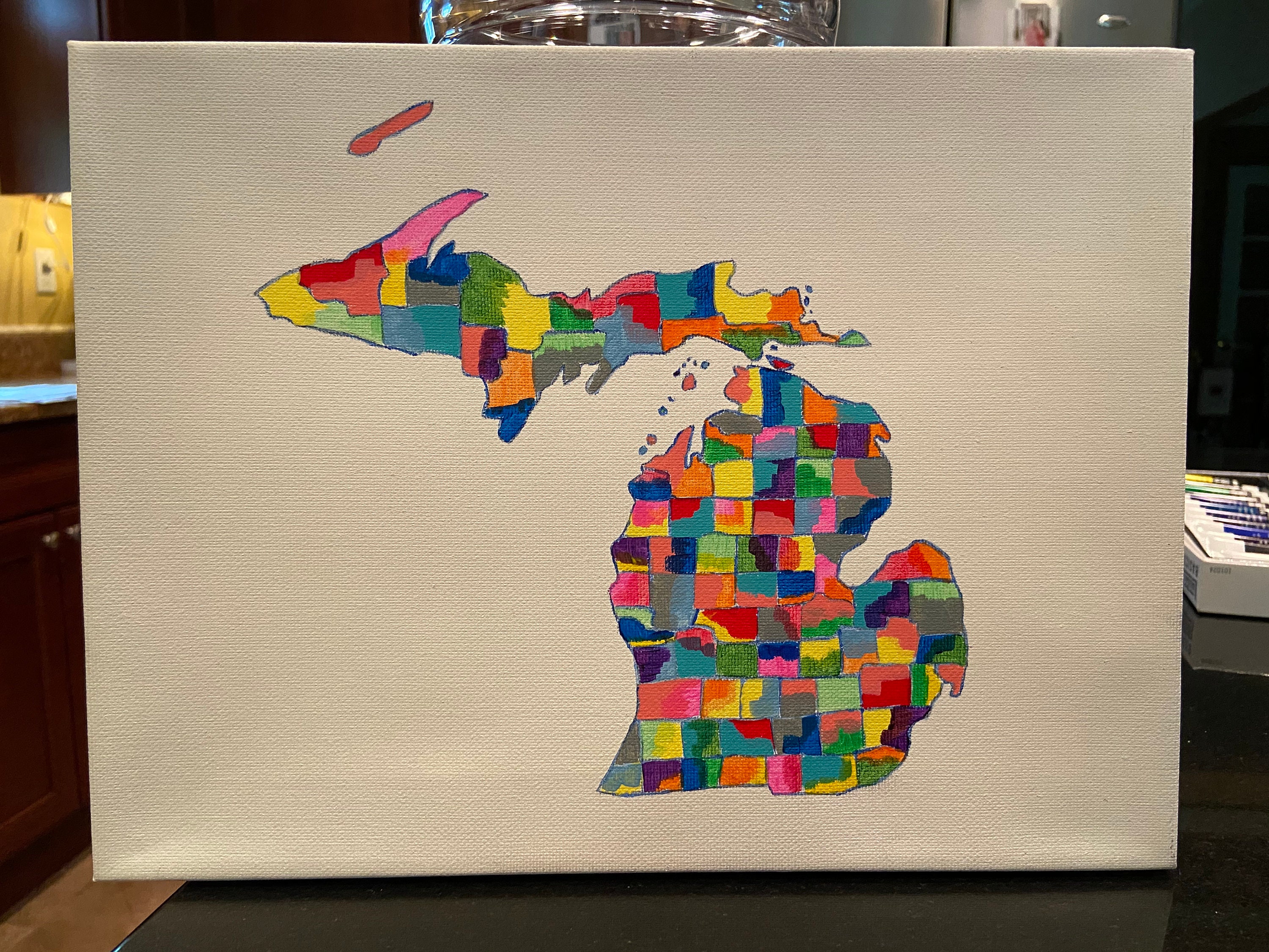 Custom State Paintings - Etsy