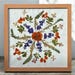 Pressed Flower Art, Real Pressed Botanicals, Botanical Art, Framed ...