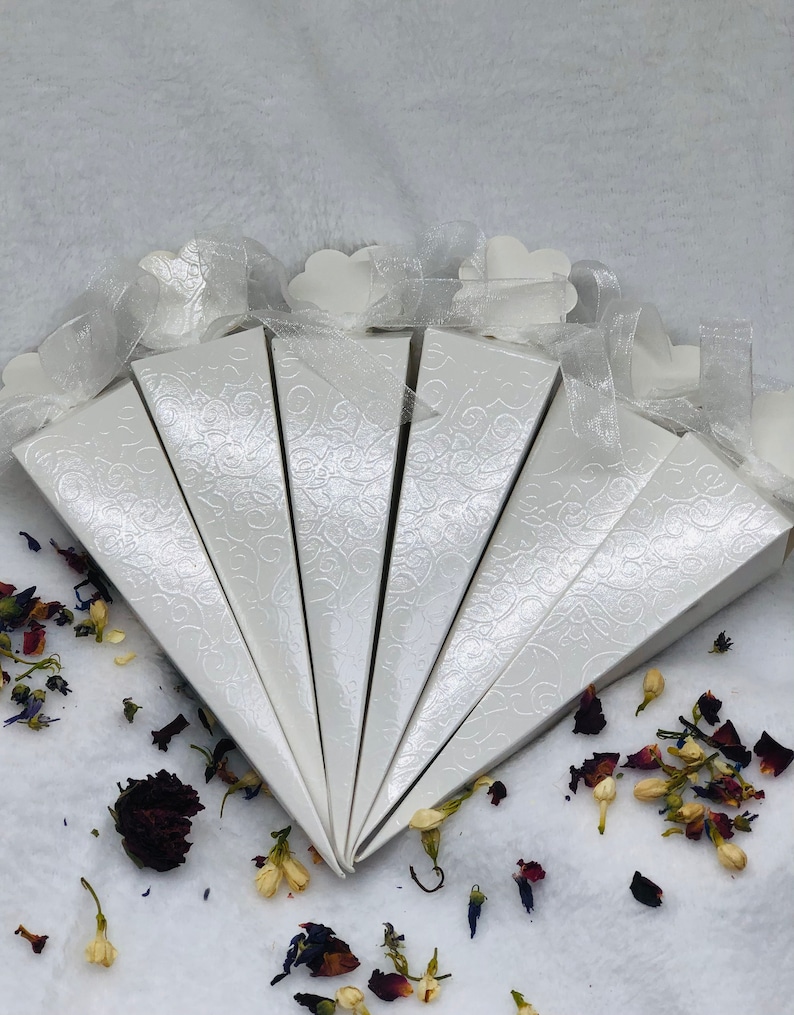 Wedding Favor Cones Bridal Shower Favor Flower Cones - Etsy