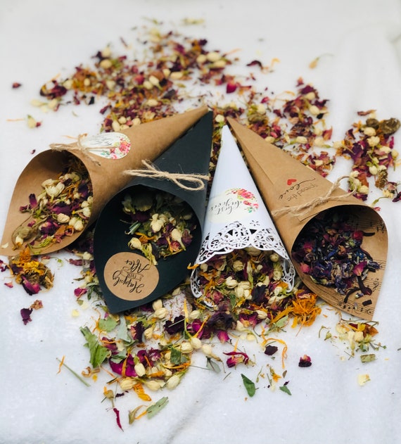 Biodegradable Confetti Cones