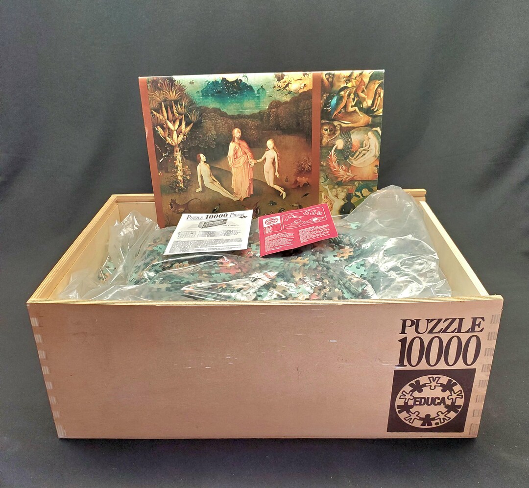 EDUCA 10,000 Puzzle garden of Earthly Delights H. Bosch BRAND NEW in ...